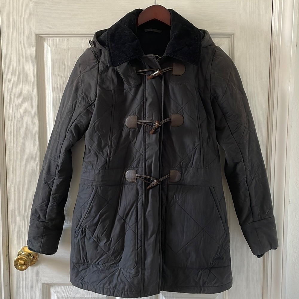 Barbour Wax Duffle Coat - Gem